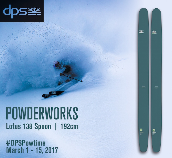 DPS Skis Announces 2017 Powderworks Limited Edition Series