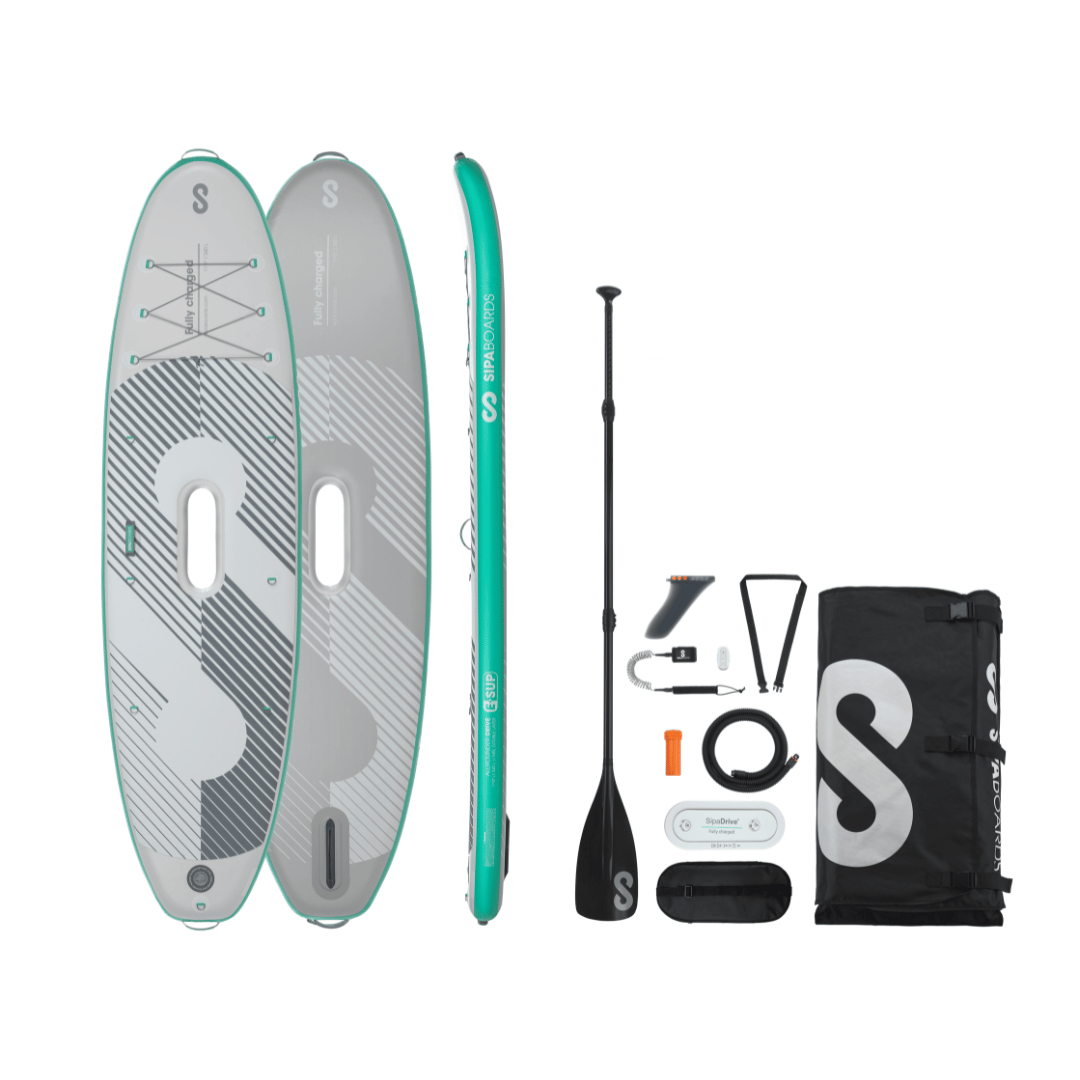 SipaBoards New Self-Inflating, Electric Stand-Up Paddle Boards
